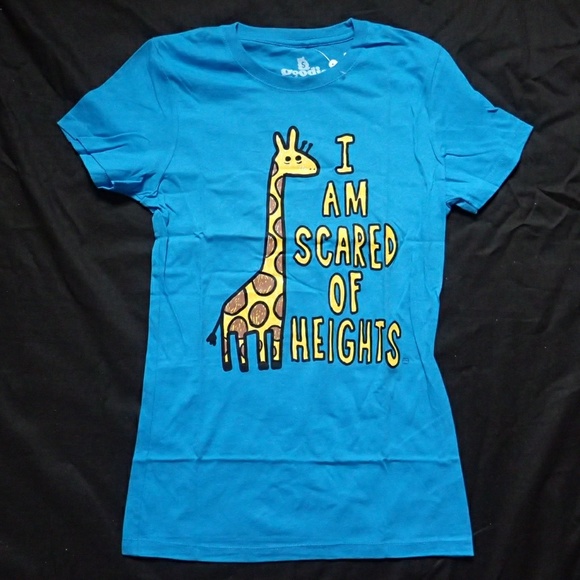 goodie two sleeves | Tops | Goodie Two Sleeves Scared Of Heights Shirt ...
